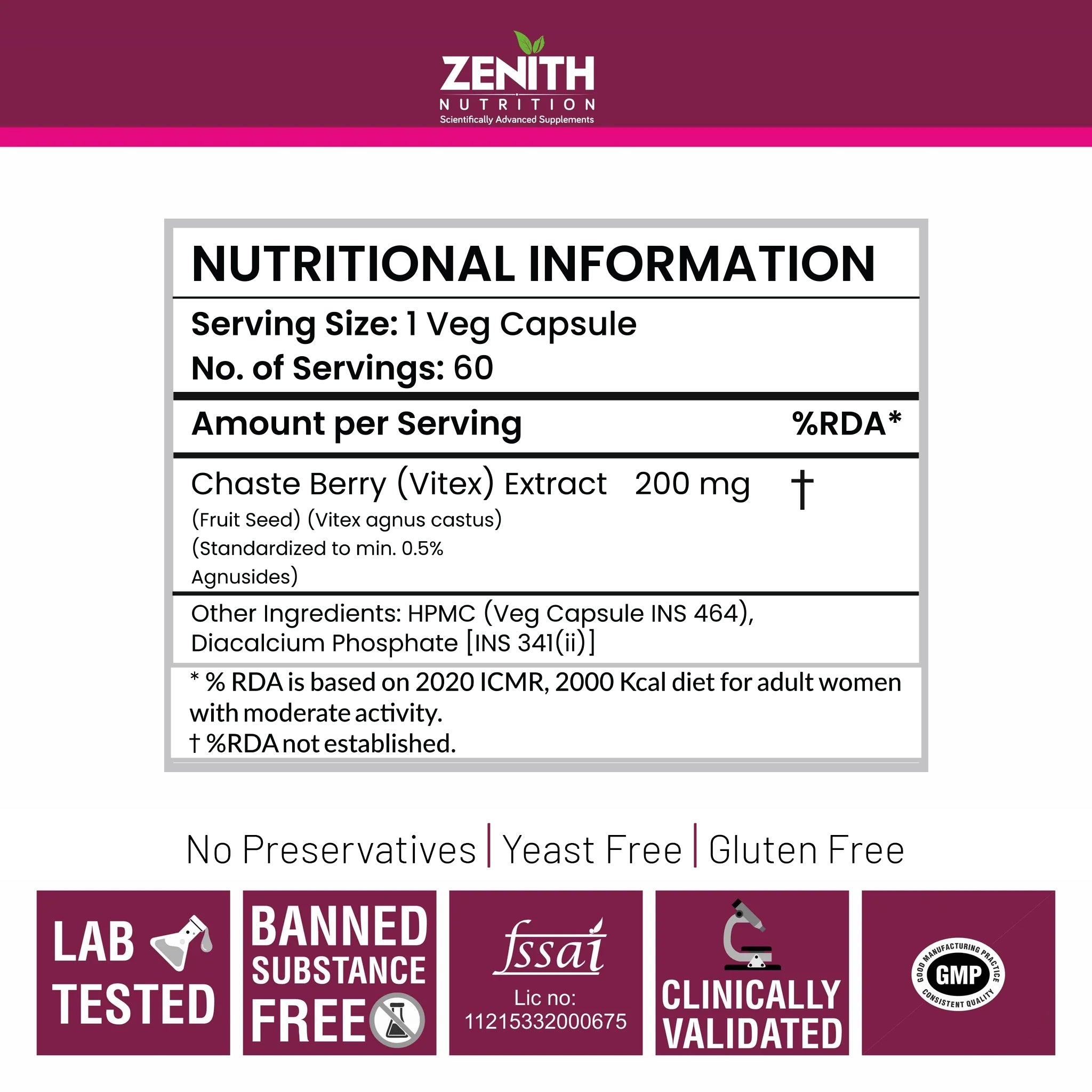 chasteberry side effects