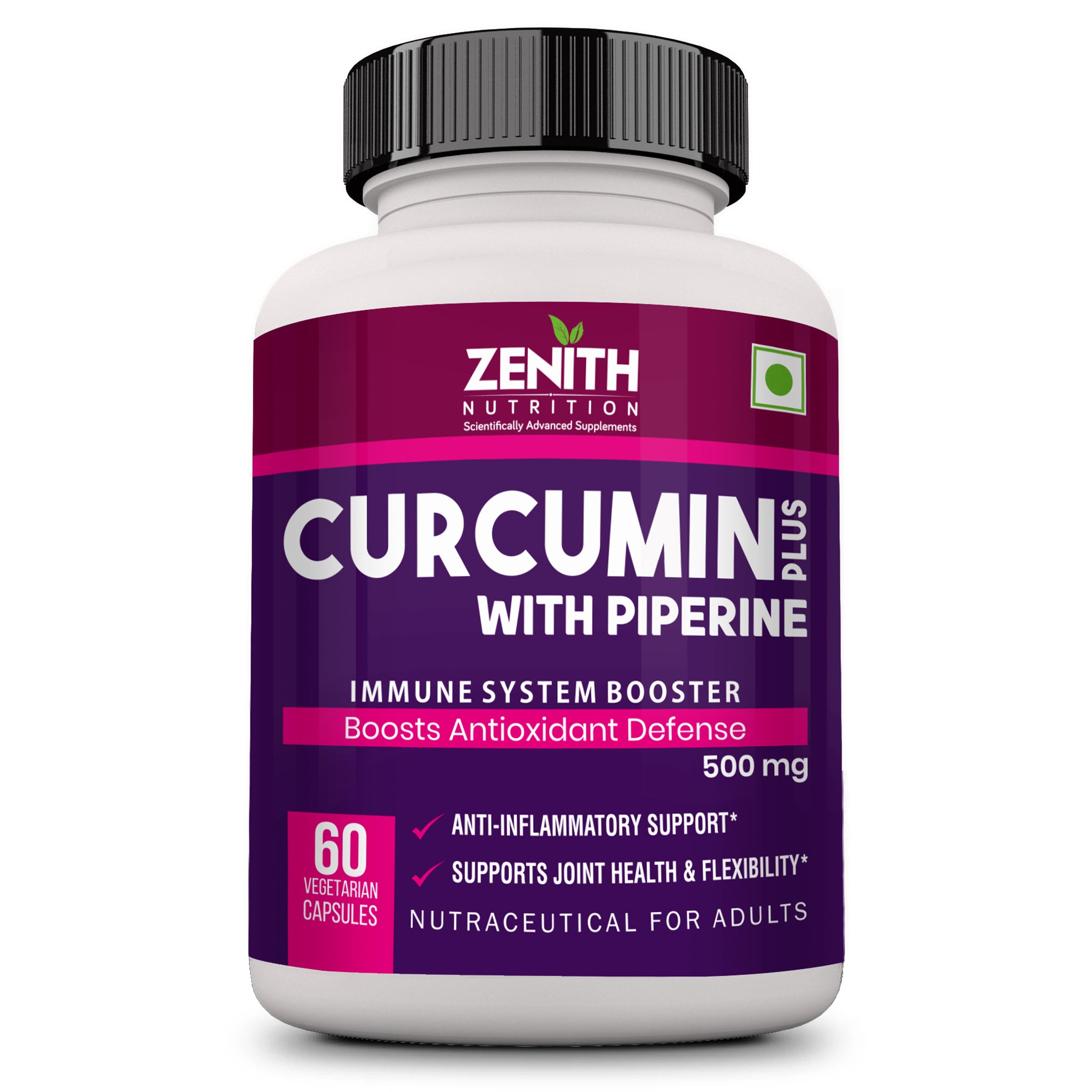 Curcumin plus with bioperine